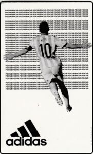 Gift Card: Messi (Adidas, France(Famous athletes) Col:FR-Adidas-SVG1930441