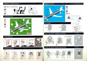 Safety Card: Airbus A320 (Jetstar Asia, SingaporeCol:JSA-SG-0001