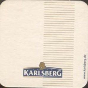 Beer Coaster: Karlsberg (Karlsberg Brauerei GmbH (Schörghuber), Germany ...