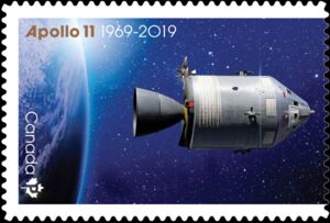 Stamp: Command and Service Modules, Earth (Canada) (50th Anniversary of ...