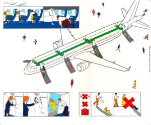 Safety Card: A321-200 (SAS Scandinavian Airlines, WorldwideCol:SAS-XN-0005