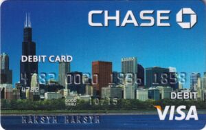 Bank Card: Visa Debit Card (JPMorgan Chase Bank, United States of ...