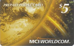 Phonecard: MCI Worldcom Prepaid Phone Card (MCI (MCI), United States of ...