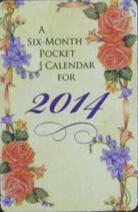 Pocket Calendar: A Six-Month Pocket Calendar (United States of America ...
