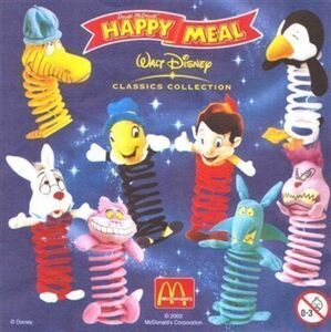 Meal Toy: Japie Krekel (Fast Food Toys, Netherlands) (Walt Disney ...