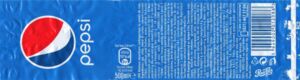 Etiqueta de bebida: Pepsi (PEPSICO-IVI Ltd., GreciaCol:GR-SODA-000889