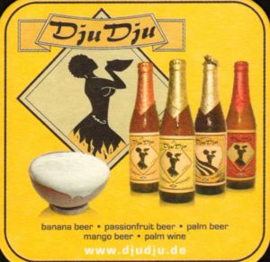 Beer Coaster: Dju Dju (DjuDju Beer International, Germany, Federal ...