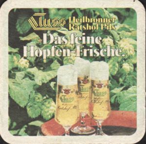 Beer Coaster: Cluss (Brauerei Cluss, Germany, Federal RepublicCol:DE-003518