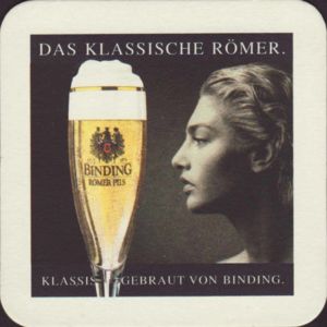 Sous-bock de bière: Binding (Binding-Brauerei AG, Allemagne, République ...