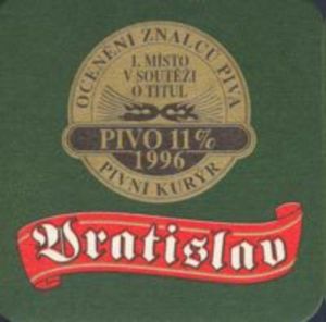 Beer Coaster: Vratislav (Pivovar Vratislavice, Czech RepublicCol:CZ-000155