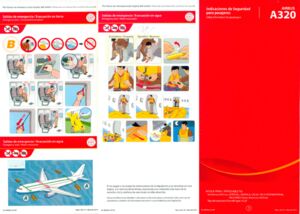Safety Card: Airbus A320 (Avianca, ColombiaCol:AVA-CO-0006