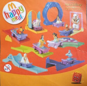 Meal Toy: Jasmine (Fast Food Toys, Netherlands(Aladdin) Col:NL-HM-2004 ...