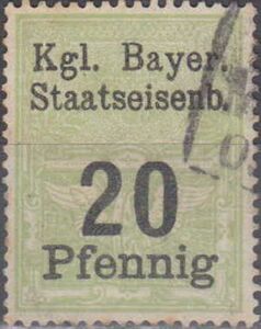 Stamp: Value on winged wheel (Germany, Imperial Era Private Post ...