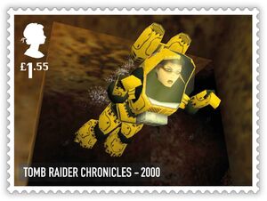 Stamp: Tomb Raider Chronicles (United Kingdom of Great Britain ...