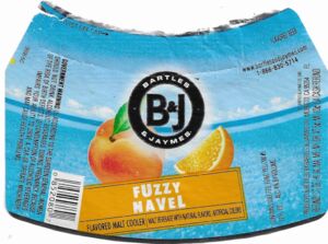 Drink Label: B&J Fuzzy Navel (Bartles & Jaymes Co, United States of ...