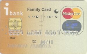 Cartões de bancos: IBank MasterCard Family Card - 02/11 (Investbank PLC ...