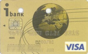 Bank Card: IBank Visa Gold - 11.08 (Investbank PLC, BulgariaCol:BG-VI-0118