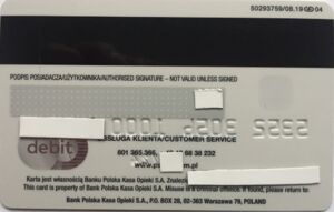 Bank Card: Szczecin (Bank Polska Kasa Opieki SA/Bank Pekao SA ...