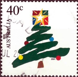 Stamp: Christmas Tree 2001 (Australia(Christmas 2001) Mi:AU 2078