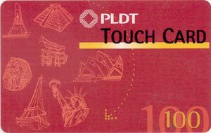 Phonecard: Touch Card PLDT - World Monuments (Remote Memory Philippines ...