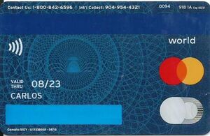 Bank Card: Citi Preferred Blue (Citibank, United States of AmericaCol ...