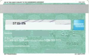 Bank Card: American Express classic REWARDS US 371574 12-04 (American ...