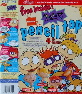 Meal Toy: Tommy (Cereal Toys, Europe(Ricicles Rugrats Pencil Top) Col ...