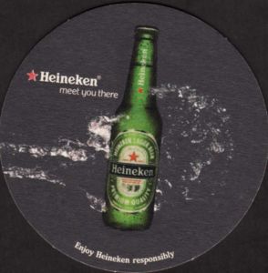 Beer Coaster: Heineken (Heineken, NetherlandsCol:NL-000482