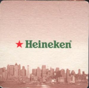 Beer Coaster: Heineken (Heineken, NetherlandsCol:NL-000622
