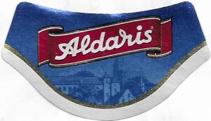 Drink Label: Aldaris Stiprais Lager (Aldaris, LatviaCol:LV-BEER-000118