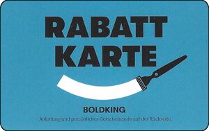 Geschenkkarte: Rabatt Karte (Boldking, Österreich) (Rabatt Karte) Col ...