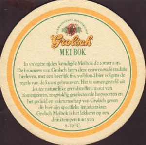 Beer Coaster: Grolsch (Grolsch, Netherlands) Col:NL-000982