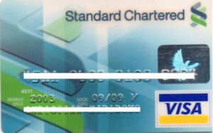 Bank Card: Standard Chartered (Standard Chartered, IndonesiaCol:ID-VI ...