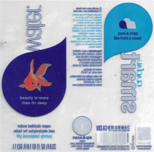 Drink Label: Glacéau Smartwater (Glacéau, United States of AmericaCol ...