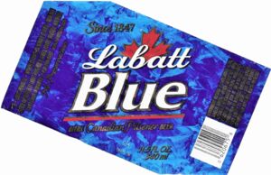 Drink Label: Labatt Blue (Labatt Brewing Co., CanadaCol:CA-BEER-000032