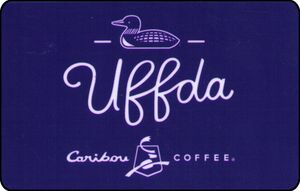 Gift Card: Uffda (Caribou, United States of America(Caribou) Col:US-CC ...