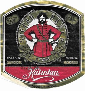Drink Label: Stepan Razin Kalinkin (Stepan Razin, RussiaCol:RU-BEER-006984
