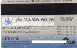 Bank Card: Citibank Choice (Citibank, IndonesiaCol:ID-VI-0064