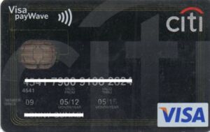 Bank Card: Citi (Citibank, IndonesiaCol:ID-VI-0065