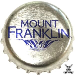 Bottle Cap: Mount Franklin (Coca-Cola Amatil Pty Ltd, AustraliaCol:WA ...