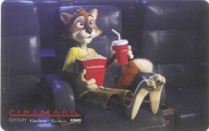 Gift Card: Cat in Theatre with Drink & Popcorn (Cinemark, United States ...