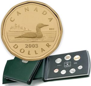 Coin: Various Dollars (Set 2003 Proof) (Canada(1973~Today - Mint sets ...