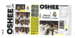 Drink Label: OSHEE Real Madrid (Oshee Polska Sp. z.o.o., PolandCol:PL ...