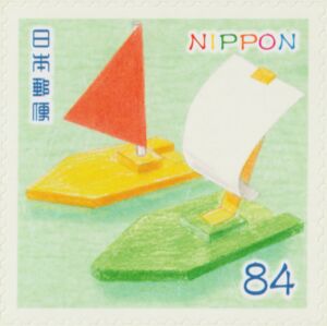 Stamp: Camphor Boats (Japan(Japanese Tradition and Culture Series 2 ...
