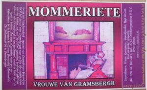 Drink Label: Vrouwe van Gramsbergh (Mommeriete Brouwerij ...