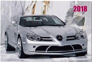 Pocket Calendar: Mersedes (Ukraine(Cars) Col:UA-2018-Car-003.02
