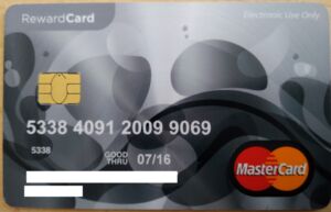Bank Card: Reward card (Transact Payments Limited, GibraltarCol:GI-MC-0005