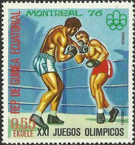 Stamp: Boxing (Equatorial Guinea(Summer Olympics 1976, Montreal: Sports ...