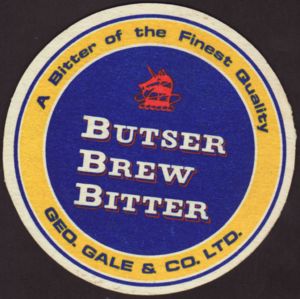 Beer Coaster: Gales HSB (George Gale & Co. Brewery, United Kingdom of ...