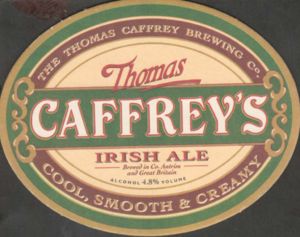 Beer Coaster: Caffrey's (Thomas Caffrey Brewing, United Kingdom of ...